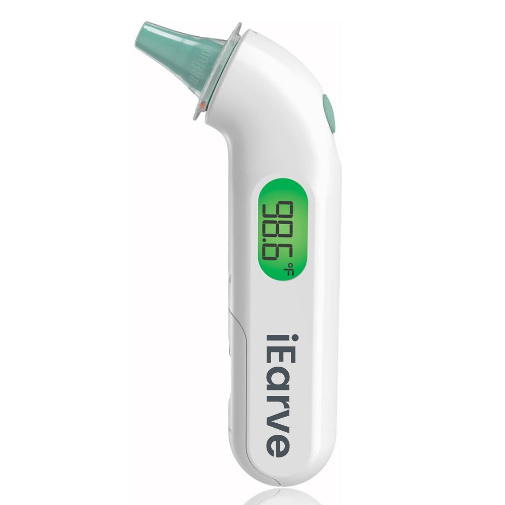 Digital Ear Thermometer, Age-Adjusted Fever Guidance, Baby and Infant ...